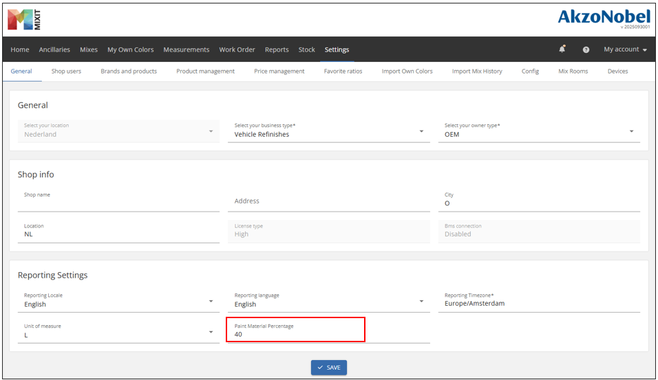 Workorder Report – MIXIT help center